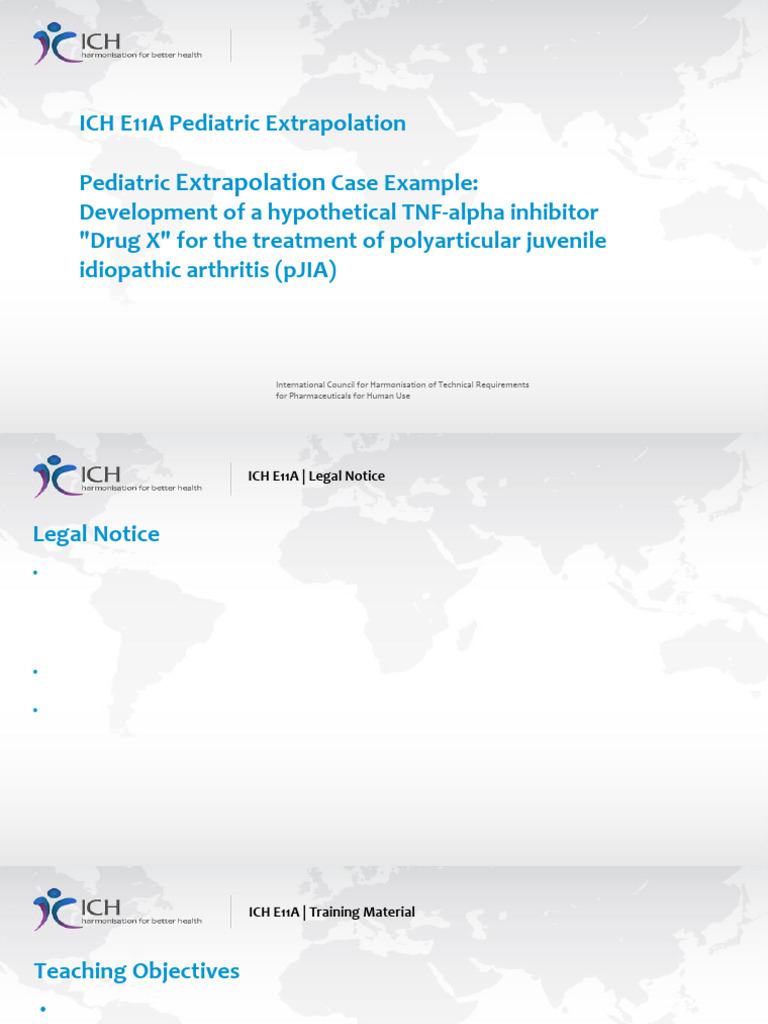 ICH E11A TrainingMaterial CaseExample 2022 0701 | PDF