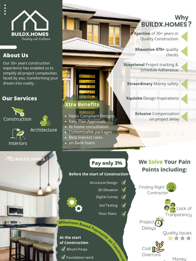 BuildX - Homes Brochure-1 | PDF