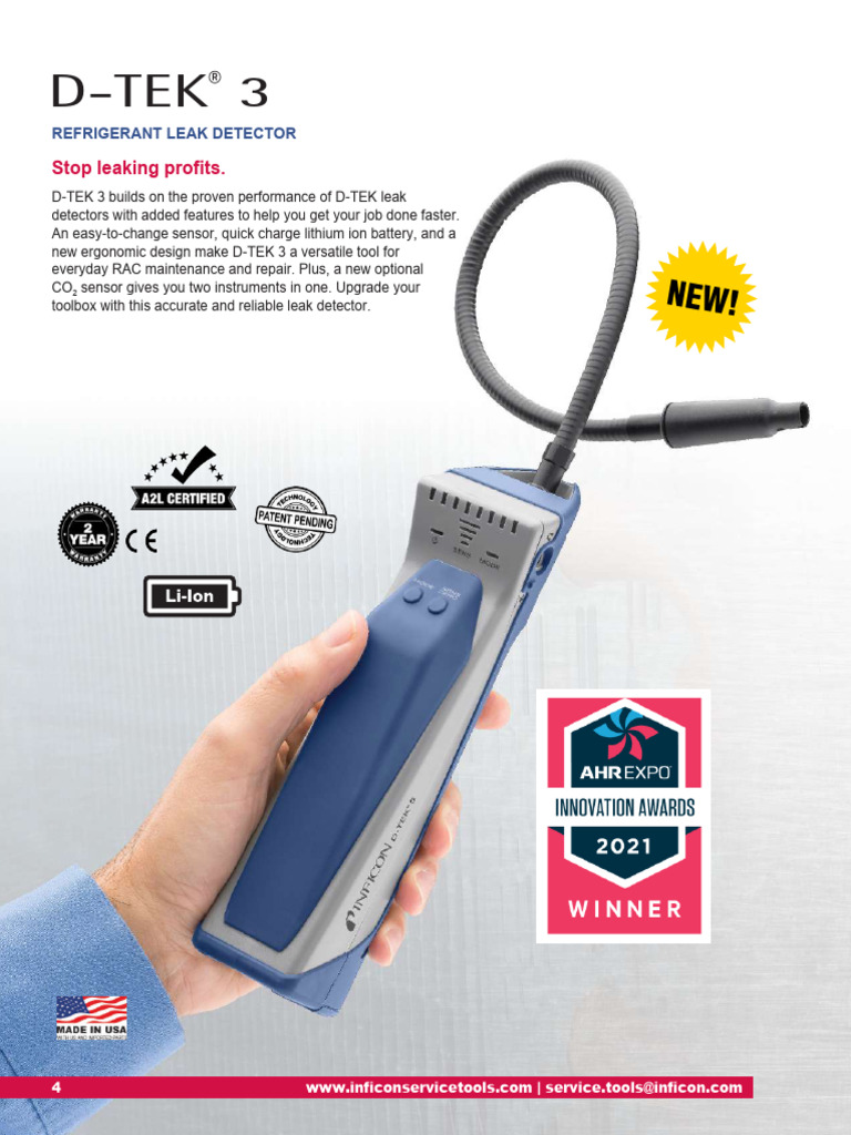 D-TEK 3 Product Sheet, English | PDF