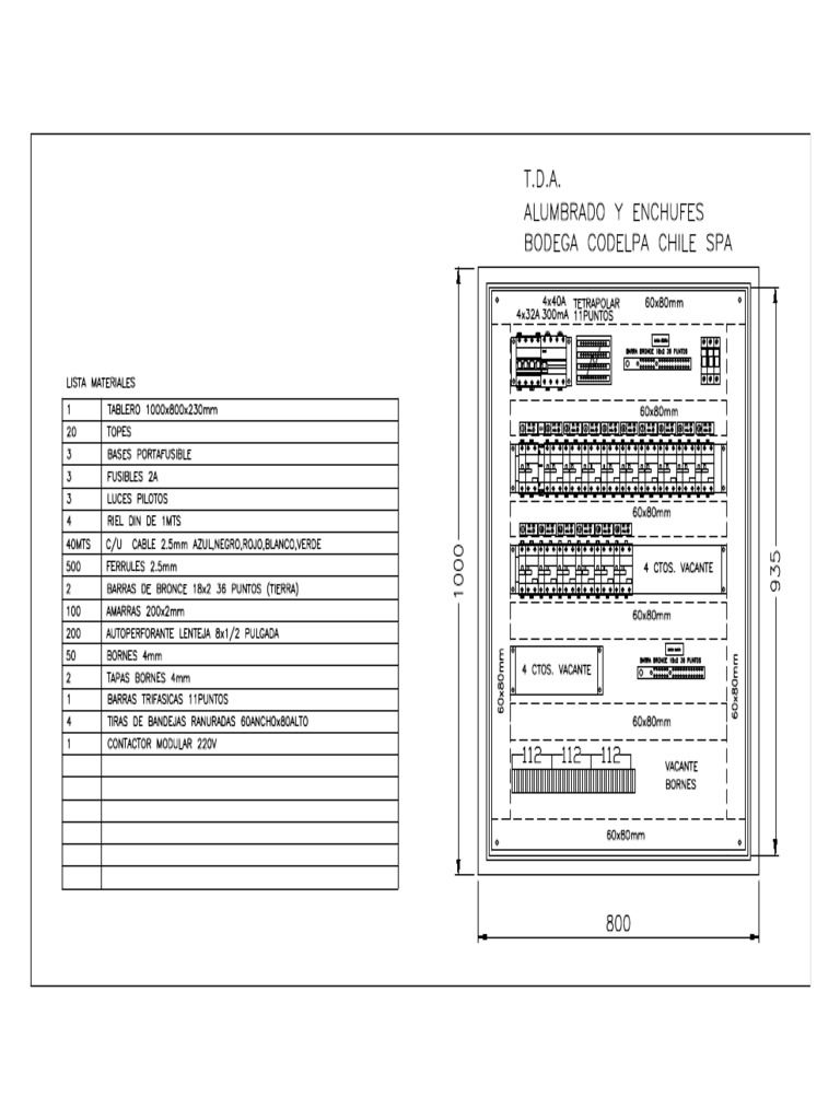Disp - Equipos Bodega Codelpa-Model | PDF