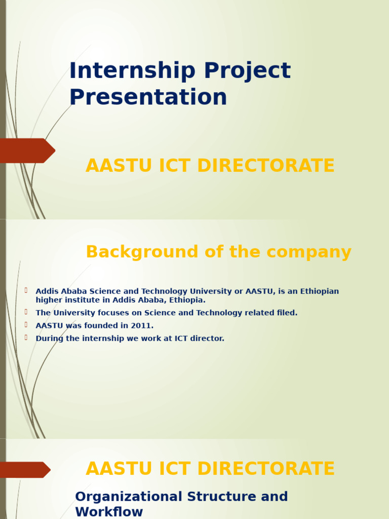 Internship Project | PDF