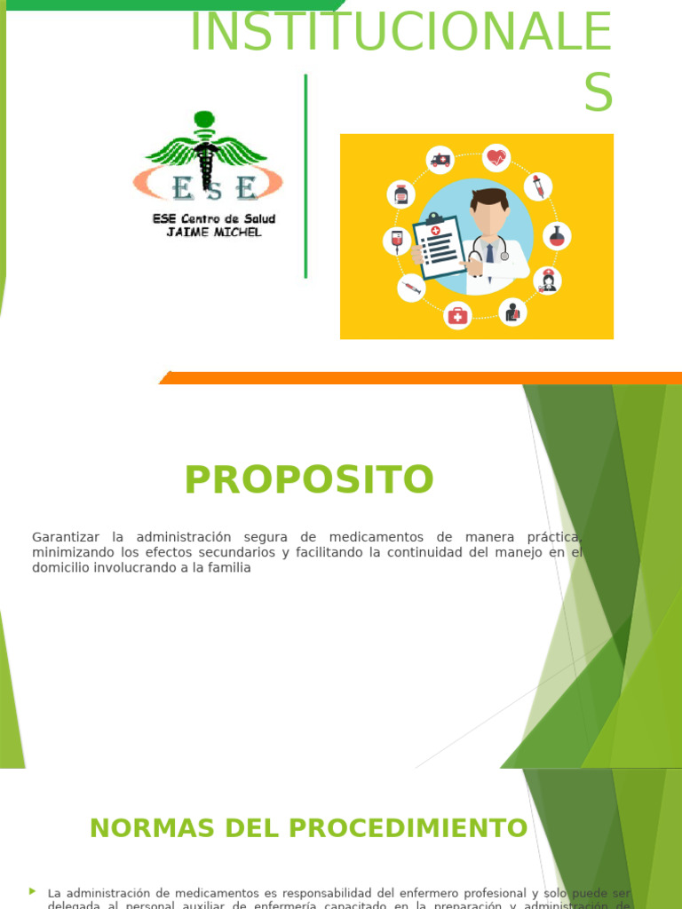 Admon de Medicamentos | PDF