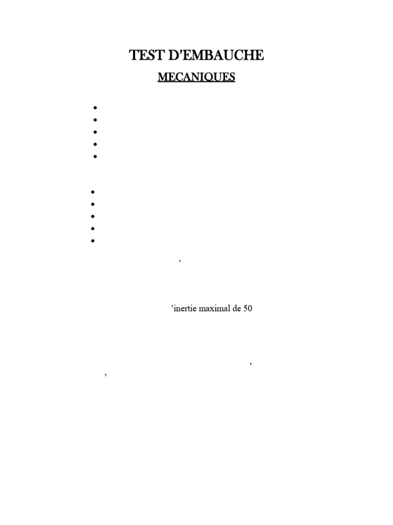 Test Mec | PDF