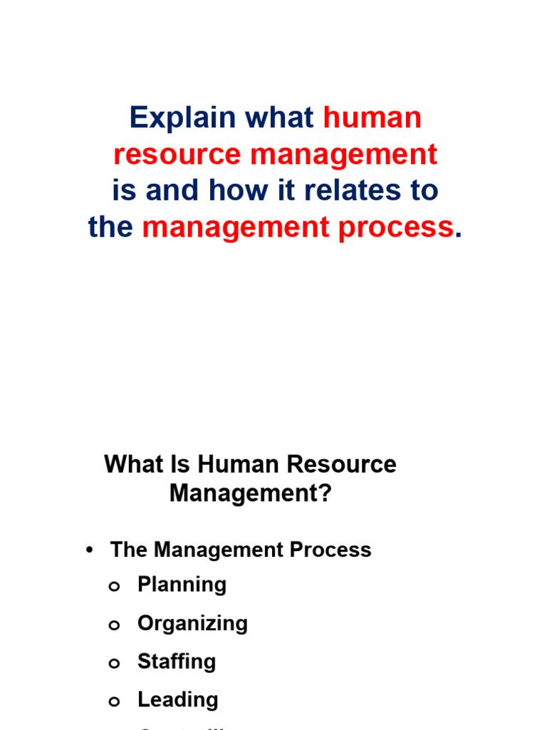 DeNisi HR PPT ch01 | PDF