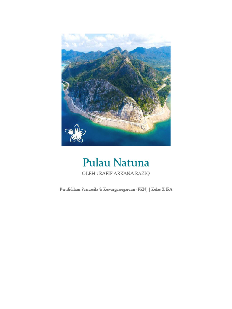 Pulau Natuna Essay | PDF