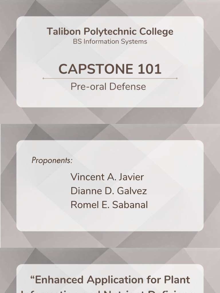 Capstone PPT Final | PDF