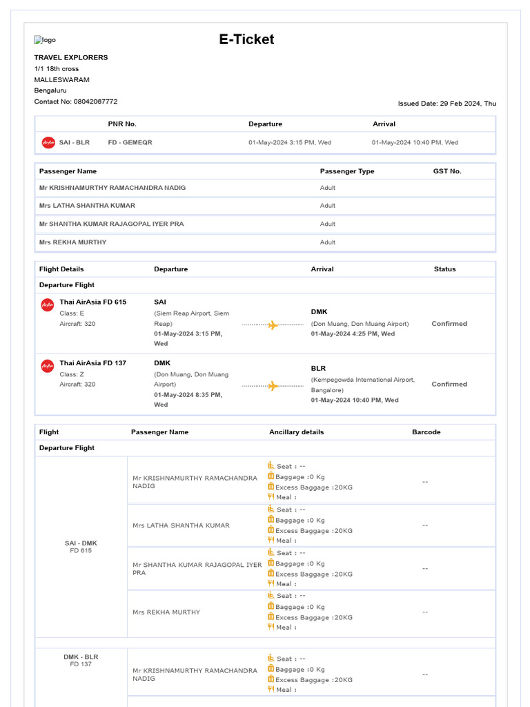 MR KRISHNAMURTHY RAMACHANDRA NADIG X4 (SAI-BLR) | PDF