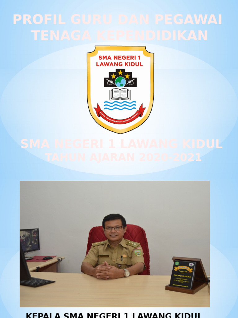 Profil Guru Dan Pegawai | PDF