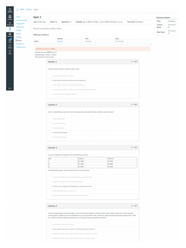 Test For TVM | PDF