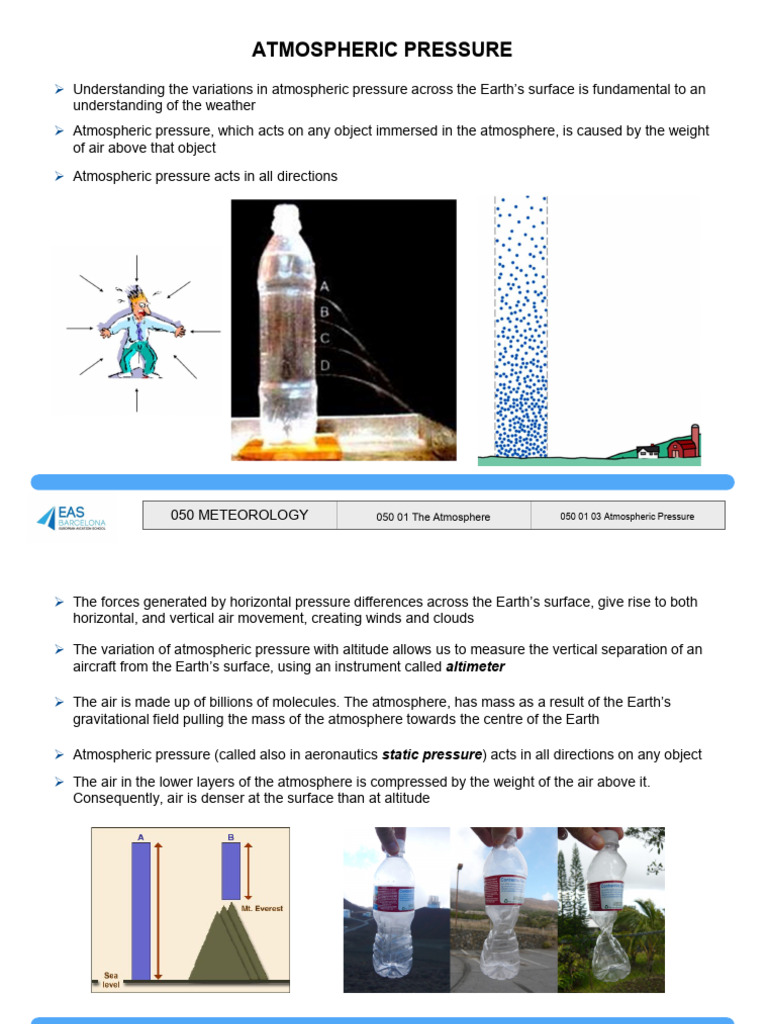 Atmospheric Pressure 050 01 03 Mod 1 | PDF