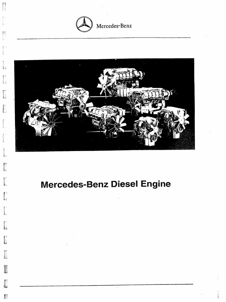 Mercedes Diesel Engine - General | PDF