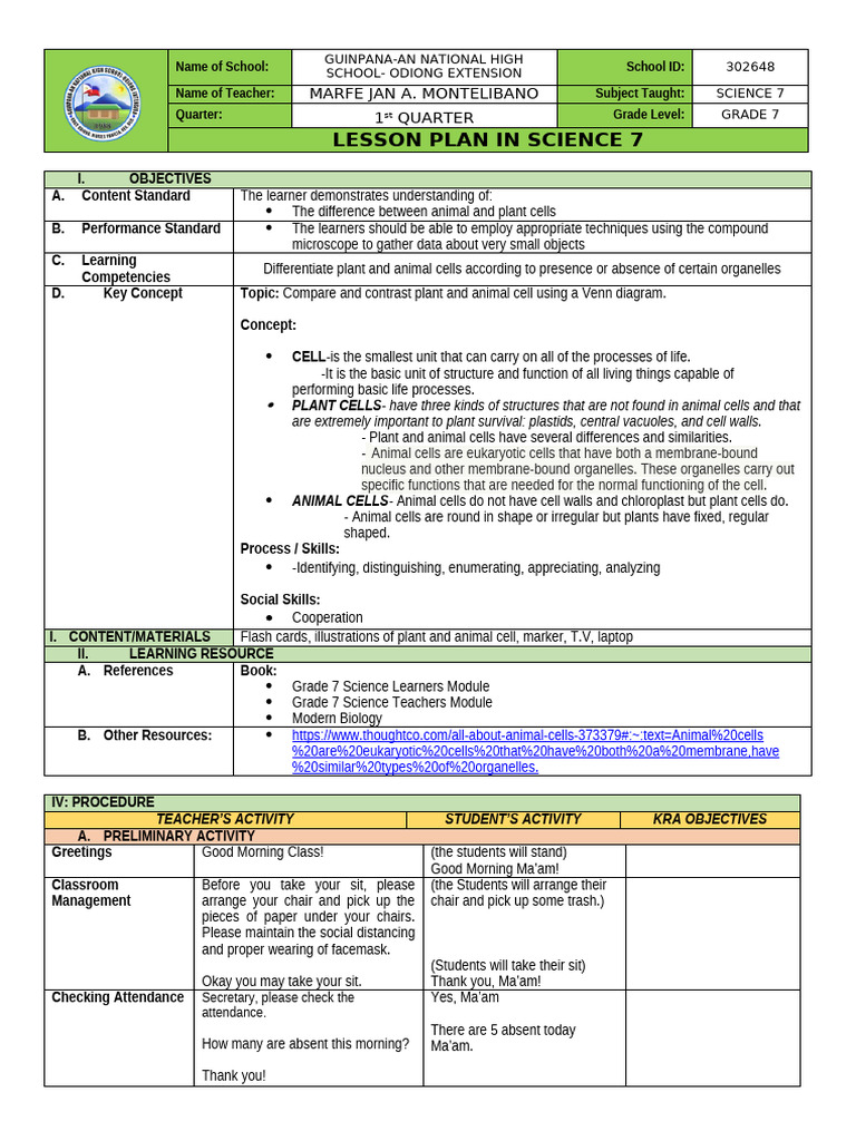 Cot LP Demostration | PDF