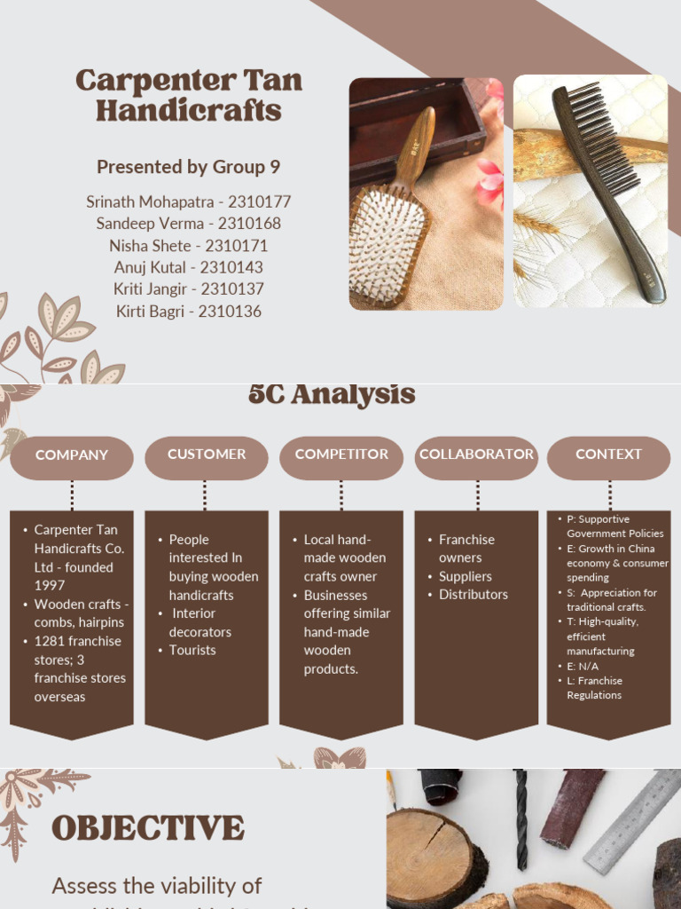 Carpenter Tan Handicrafts Co.,Ltd. | PDF