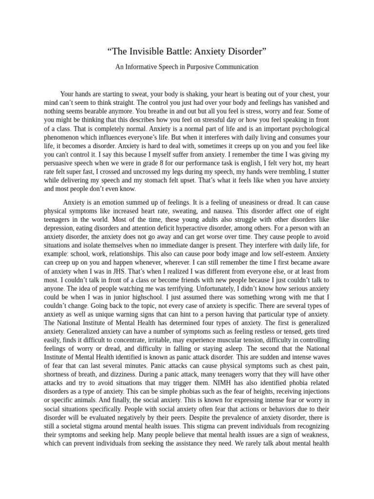 The Invisible Battle | PDF