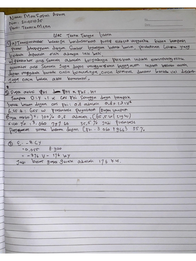 211401035-Moh Sofiul Adhim-Uas TTL | PDF