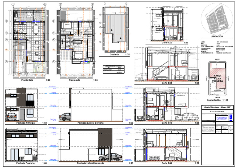 Arq. Villa Violeta | PDF