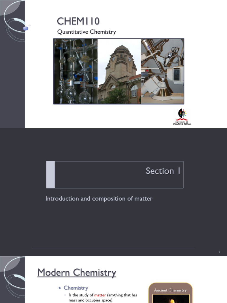 Qualitative Chemistry 1 - 2023 | PDF | Chemical Substances | Mixture