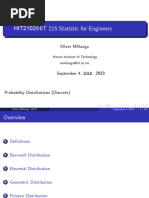 Gaussian Distribution - How To Plot It in Matlab: The Probability Density Function (PDF) in This ...