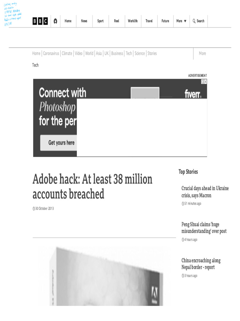 Incident 4 - Adobe Data Breach - BBC News | PDF