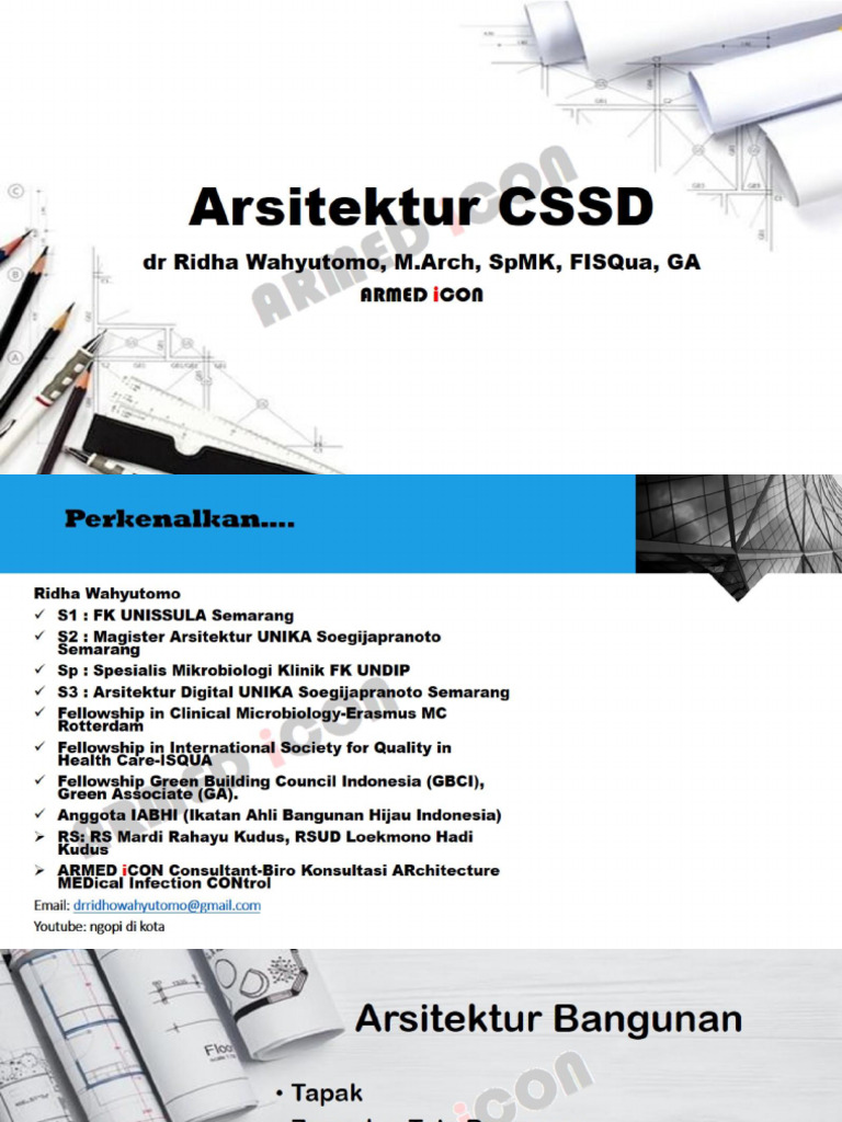 Arsitektur CSSD | PDF