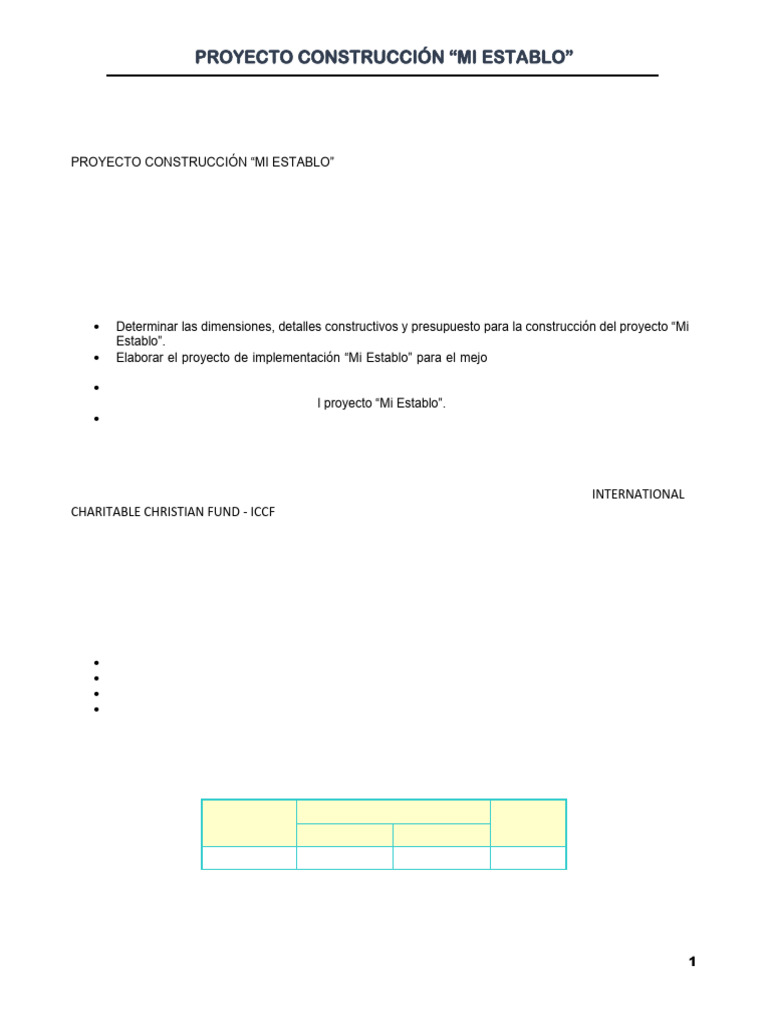 Perfil de Proyecto Mi Establo-Amalia Fernandez Loza | PDF