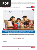 ABSLI Nishchit Aayush Plan V10 Brochure Web Version b5f68fc018 | PDF ...