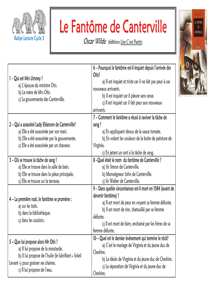 Le-fantome-de-Canterville | PDF