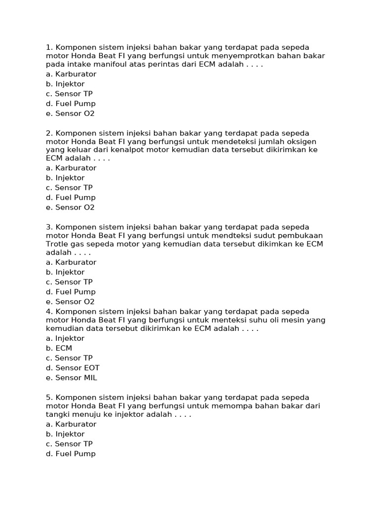 Soalpas TSM 2023 | PDF