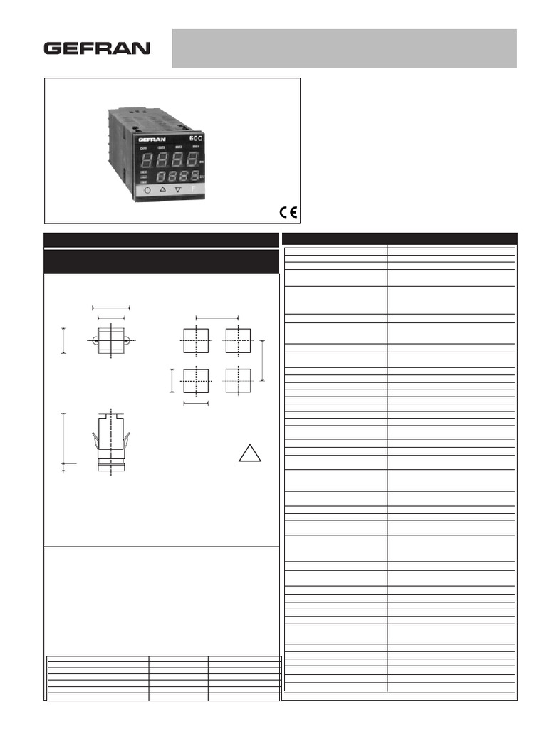 Gefran Counter | PDF