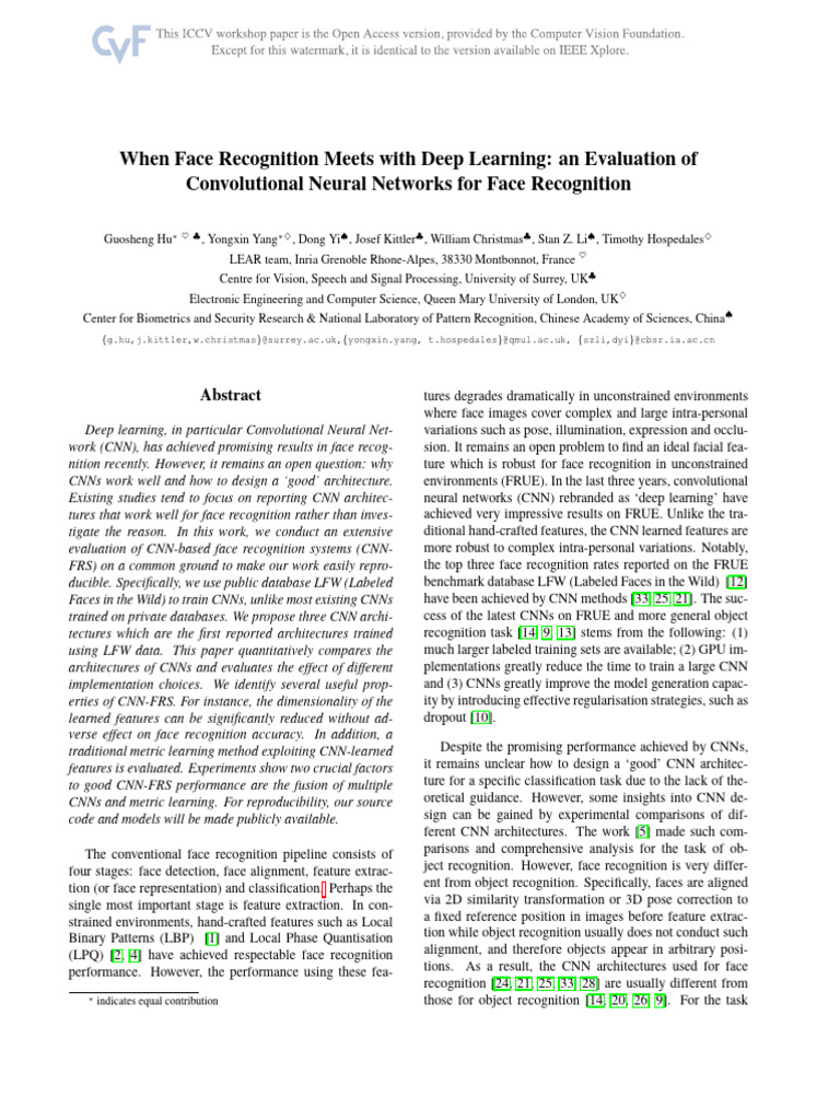 Hu When Face Recognition ICCV 2015 Paper | PDF