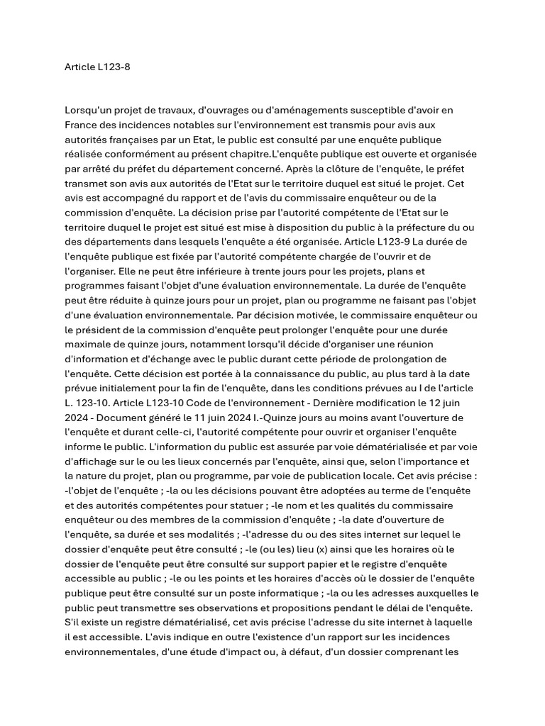 Article L123 | PDF