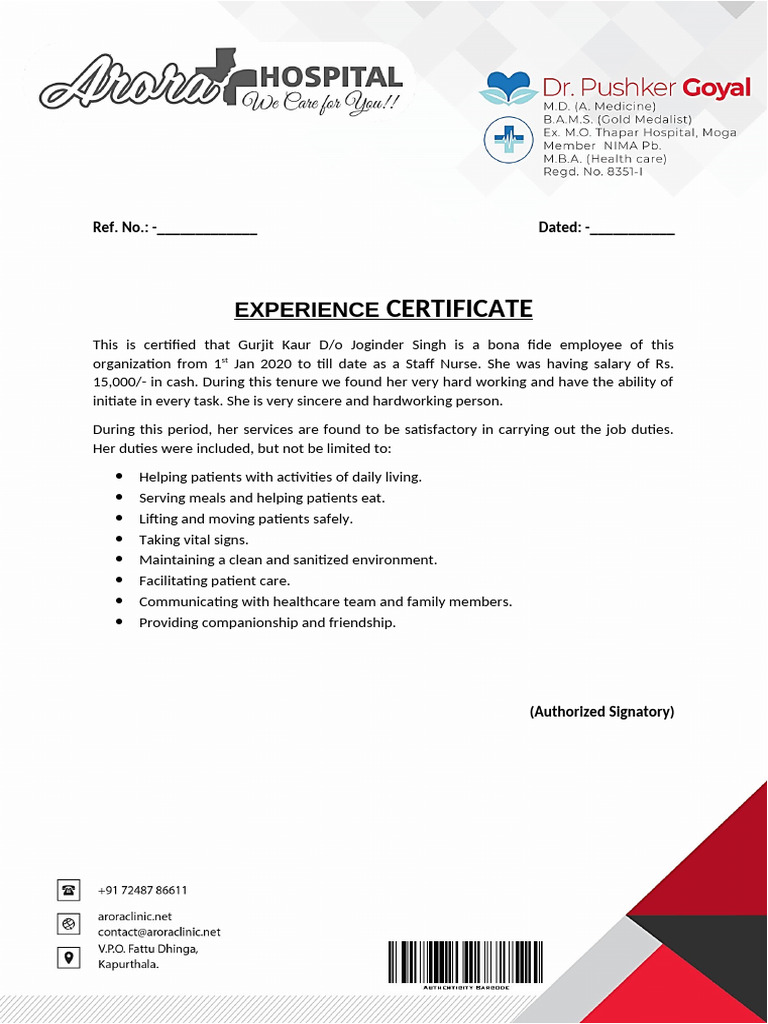 ARORA HOSPITAL | PDF