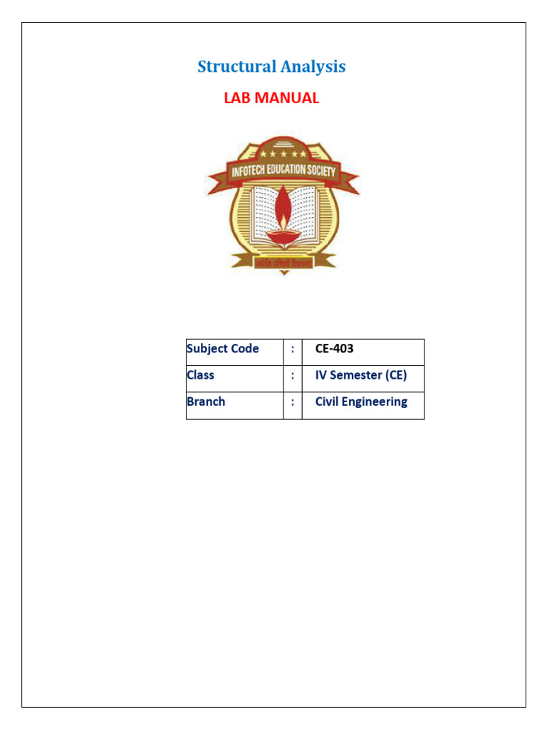 Sa Lab Manual | PDF