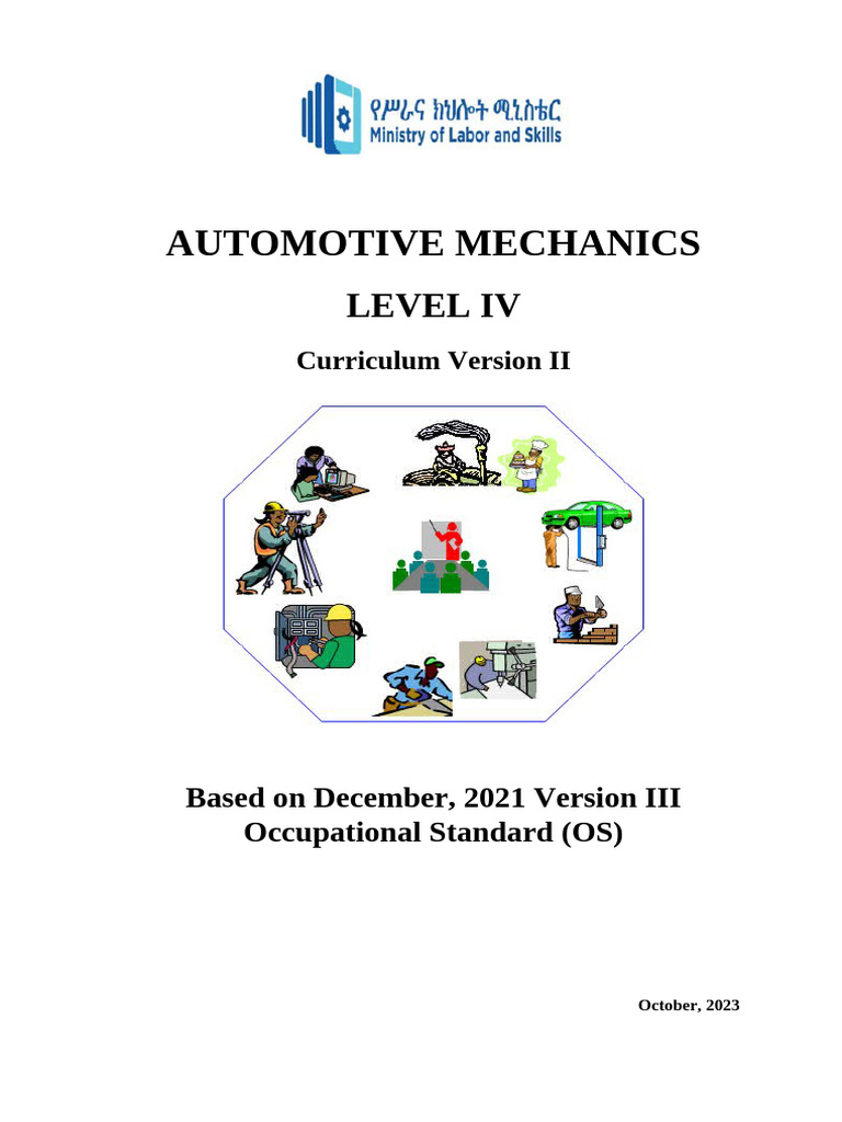 Automotive Mechanics Level IV CM | PDF
