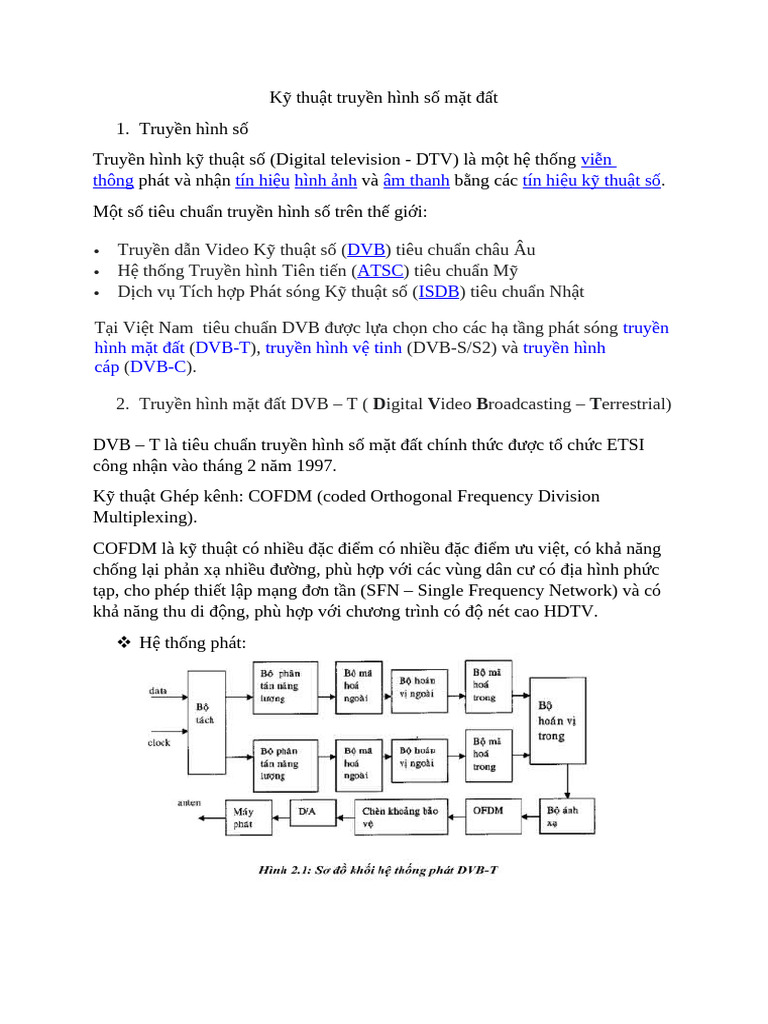 Truyen Hinh Mat Dat - Chi - Tiet | PDF