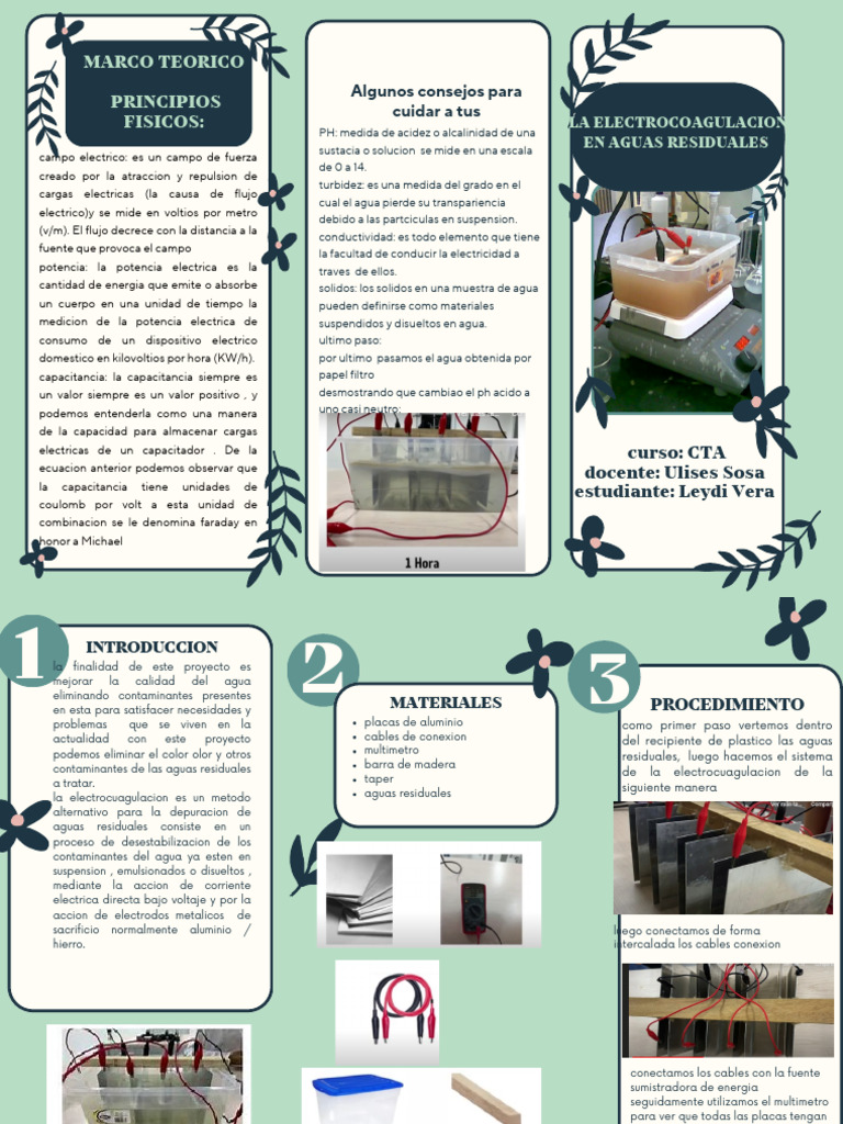 Folleto Tríptico Cta Proyecto | PDF