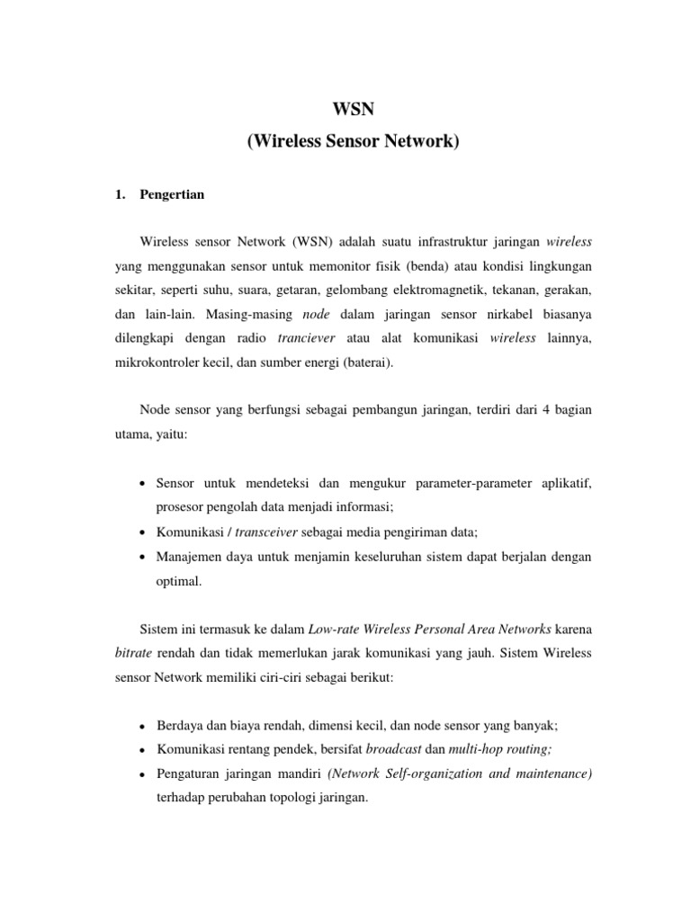 WSN | PDF