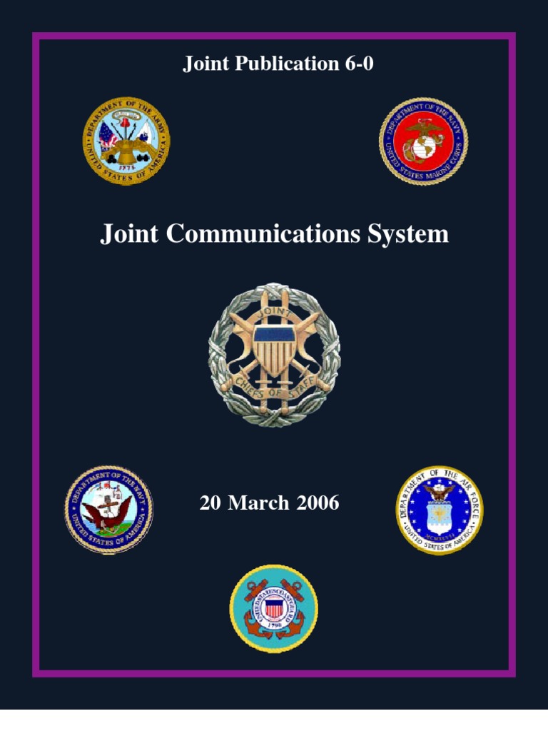 Joint Communications System | PDF | Command And Control | United States ...