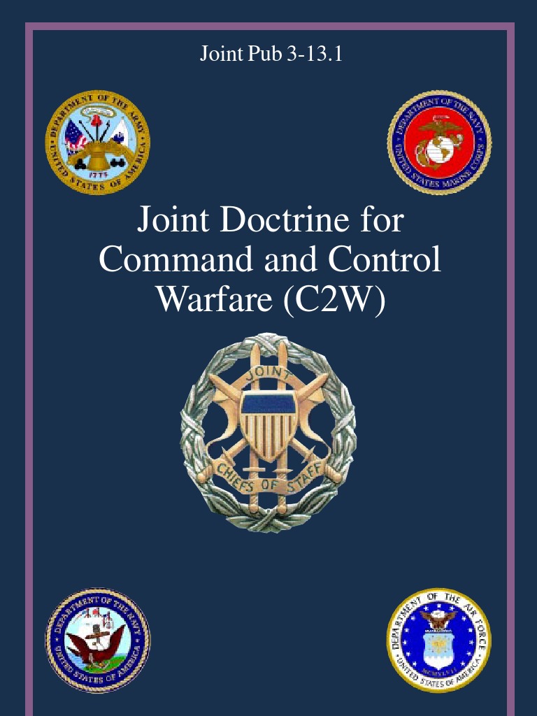 Joint Doctrine For C2W | PDF | Command And Control | Electronic Warfare