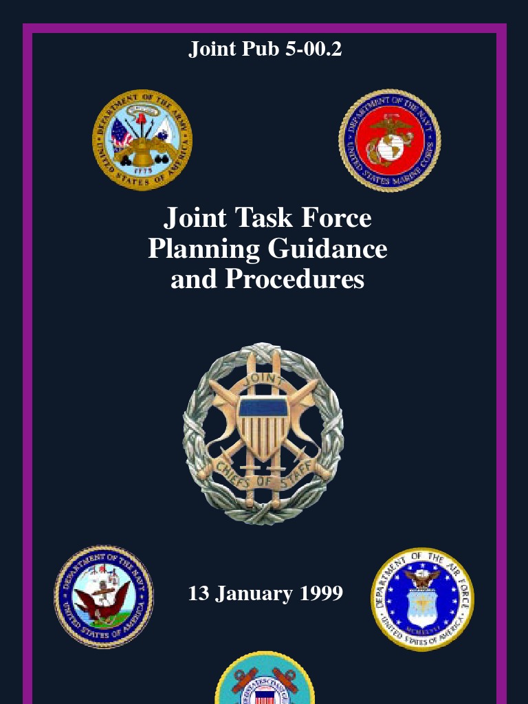 Joint Task Force Planning Guidance and Procedures