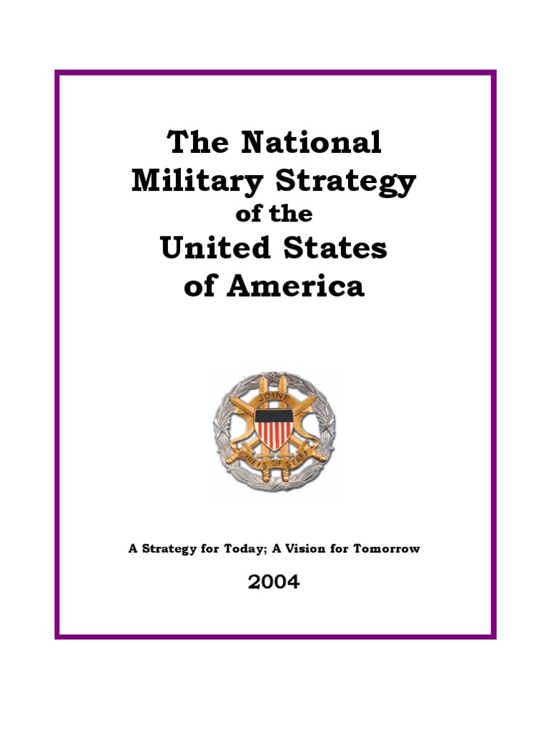 National Military Strategy of The U.S. | PDF | Politics