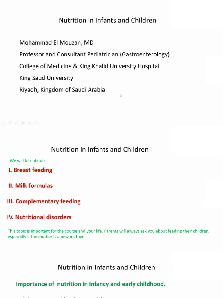 Nutritional Disorder (Notes) | PDF