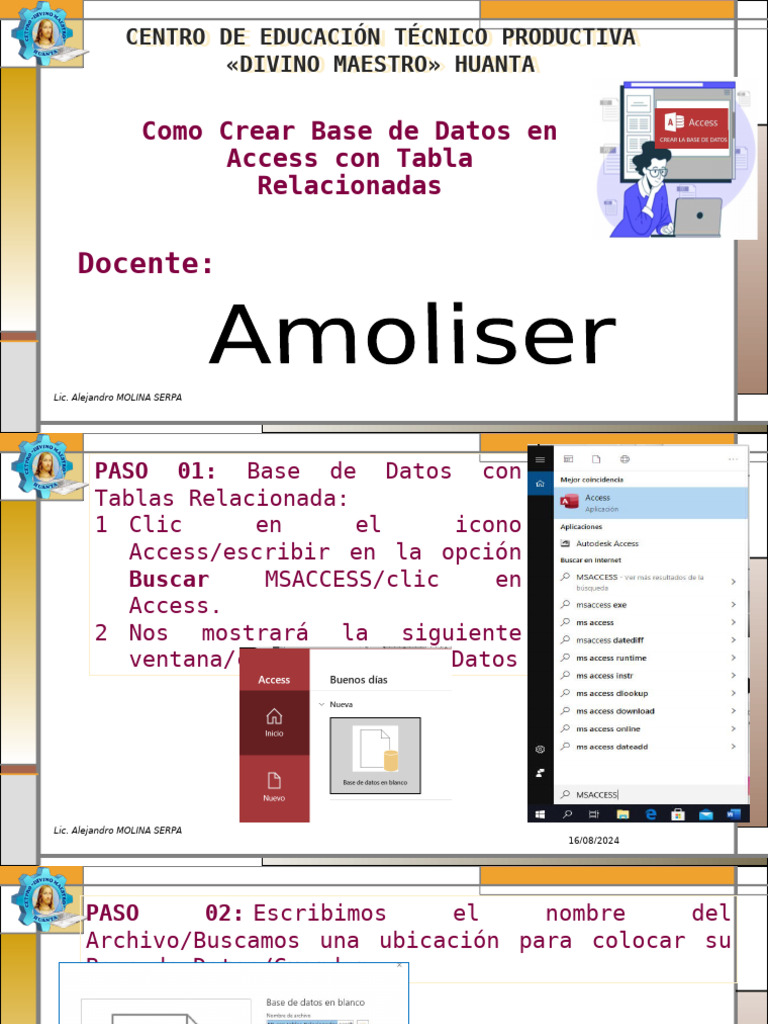 02 Como Crear Bd En Access Con Tab Relac Pdf