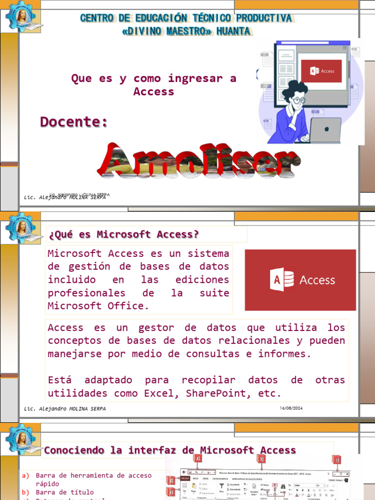 Introducción a Microsoft Access 2021 | PDF | Archivo de computadora ...
