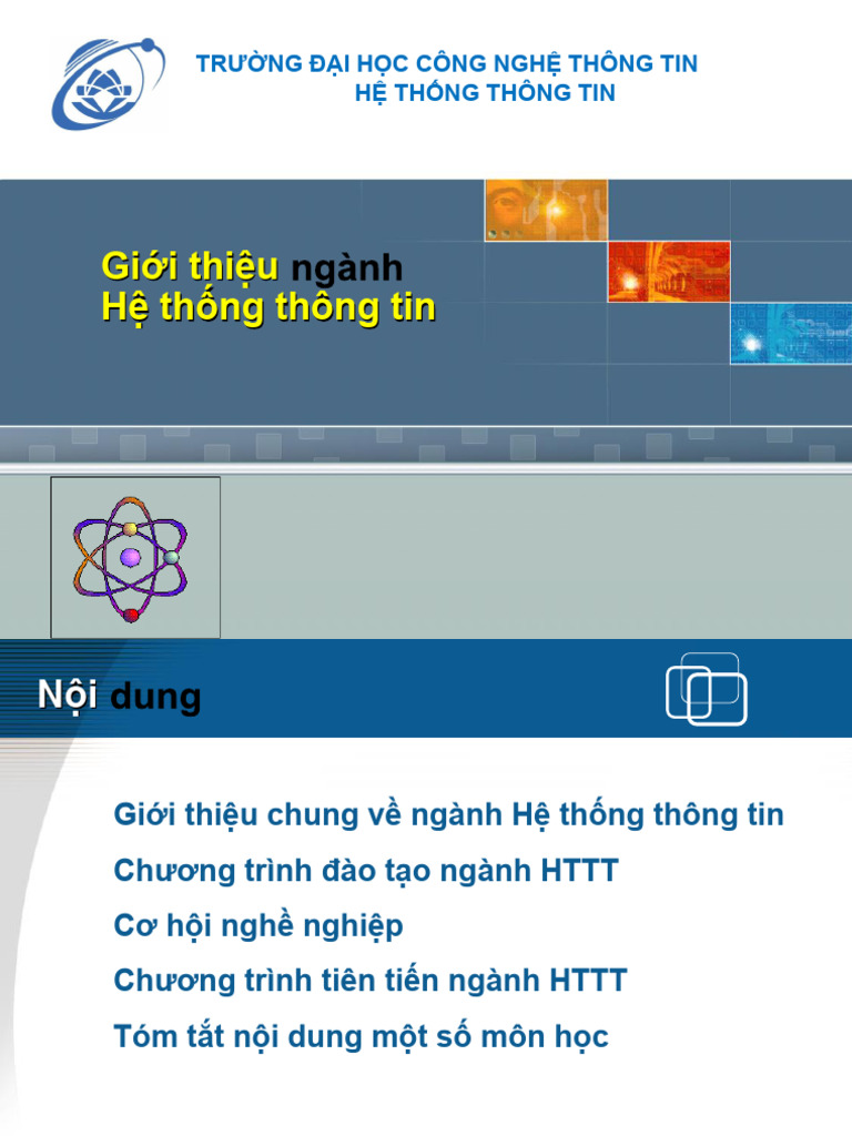 Gioi-Thieu-Nganh-Cong-Nghe-Thong-Tin - 07 - HTTT - (Cuuduongthancong - Com) | PDF