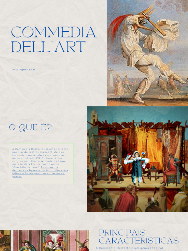 Commedia Dell'Arte | PDF