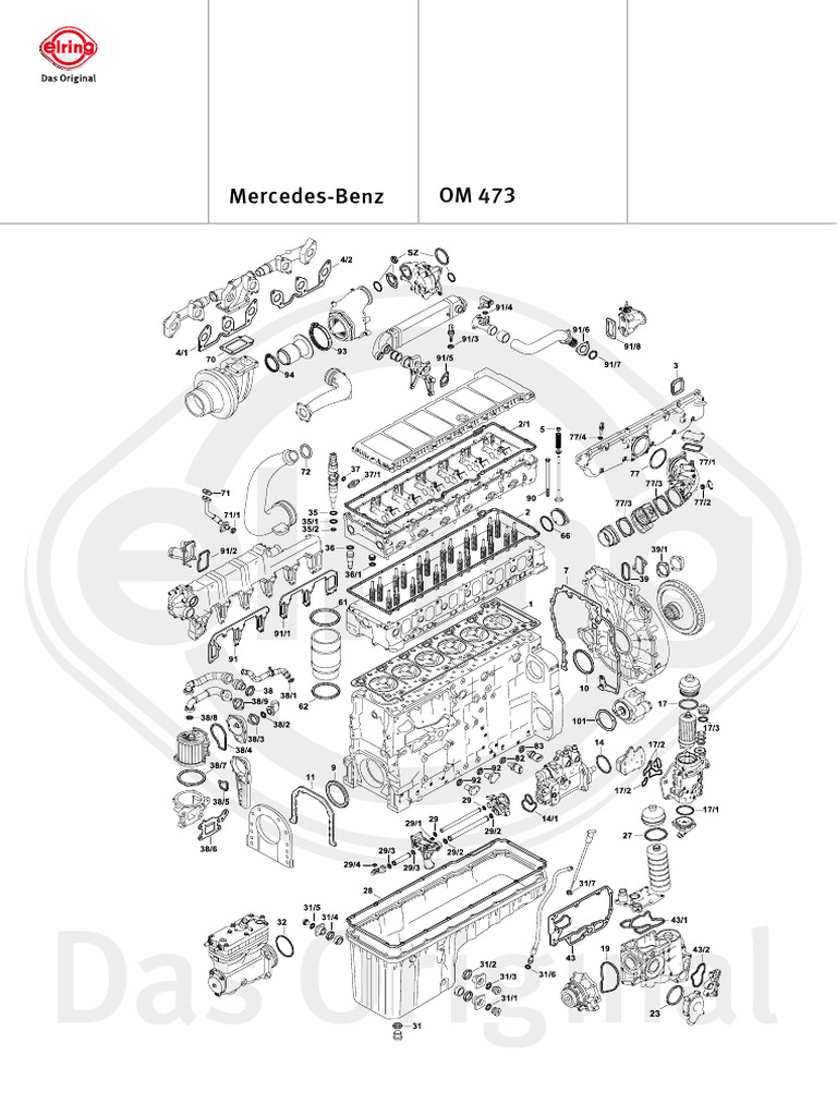A Elring OM - 473 | PDF