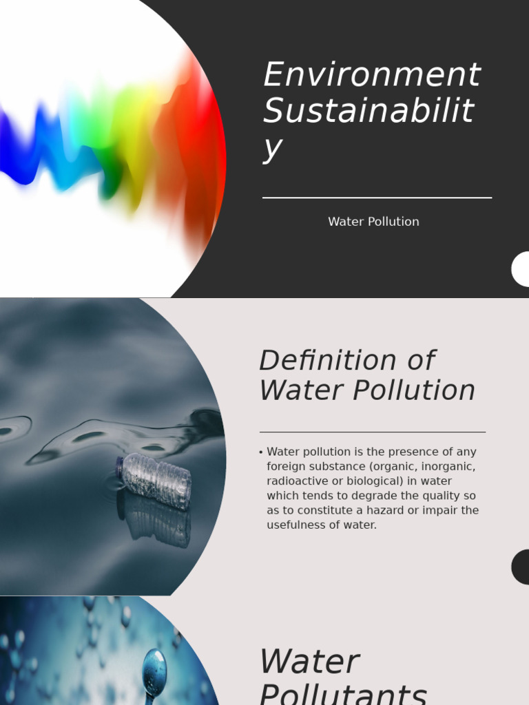 Water Pollution | PDF