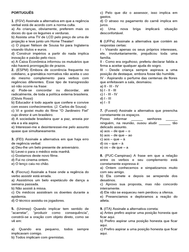 LINGUAGENS (Noturno) | PDF