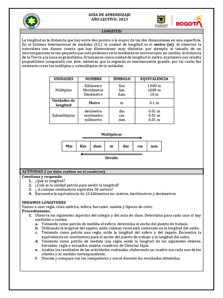 Guía de Aprendizaje 6 | PDF